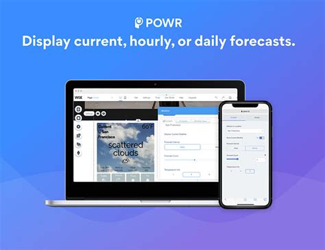 Weather Wix App Market