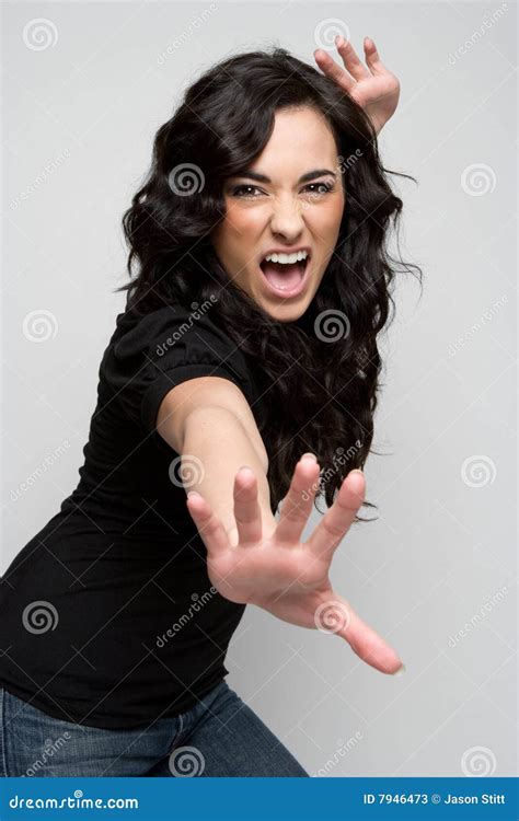 Crazy Woman Stock Image Image Of Anger Aggression Women