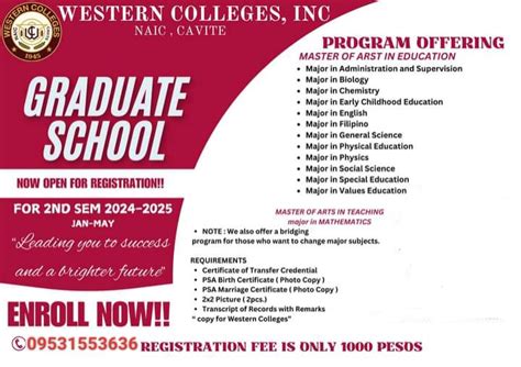 Western College Inc Onlinemodular Master Degree Naic