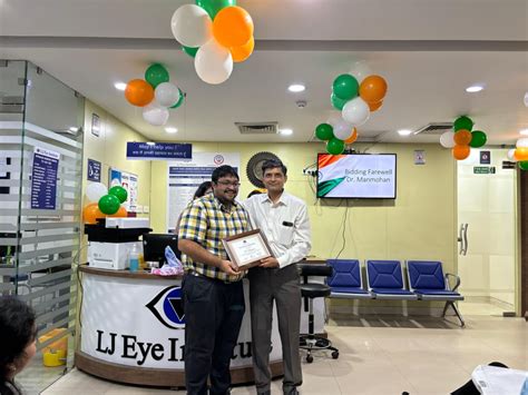 Dr Manmohan Gupta Completed His Glaucoma And Paediatric Ophthalmology Fellowship Lj Eye Institute