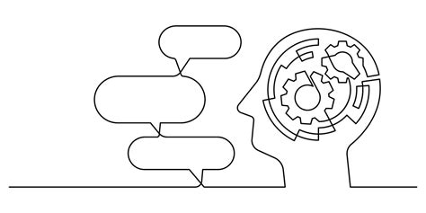 Ai Chatbot Neural Network One Line Continuous Vector Art At Vecteezy