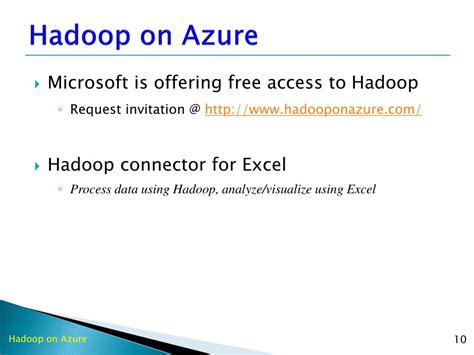 Ppt “introducing Hadoop On Azure Powerpoint Presentation Free Download Id 3188585