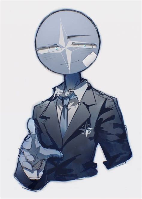 Nato Countryhumans Quốc Kỳ Nhật Ký Nghệ Thuật Gấu Xám