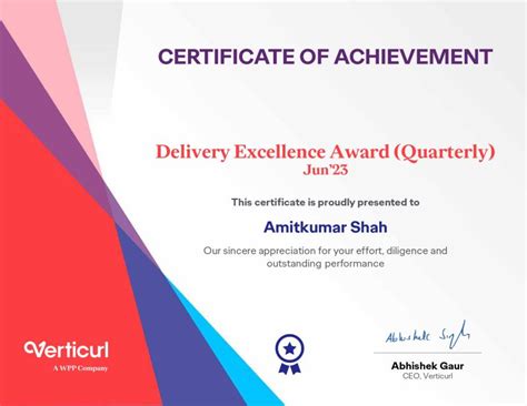 Award Recognition Gratitude Achievement Professionalgrowth