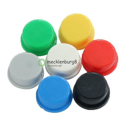 140Pcs Round Tactile Button Caps Kits 9 58 5 1mm F Grandado