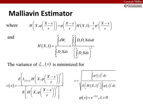 PPT From Particle Filters To Malliavin Filtering With Application To