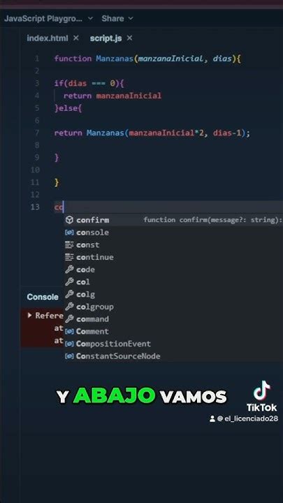 Recursividad Con Manzanas 🤑programador Programmer Javascript Parati