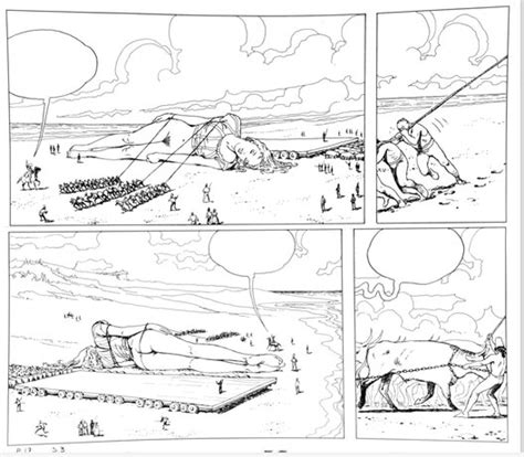 Manara Barbarella Illustration Originale