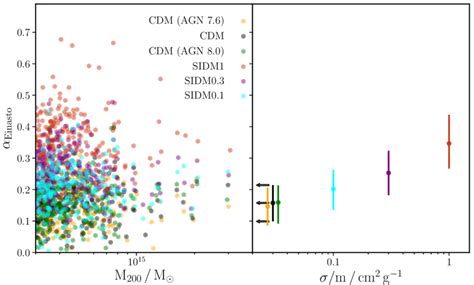 simulations of the structural properties of massive dm halos in the cdm