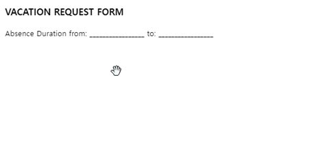Using Components Datetime Customer Support Eformsign