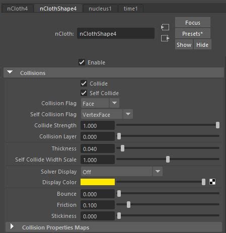 Solved NCloth Passive Collider Passing Through NCloth Object Autodesk Community