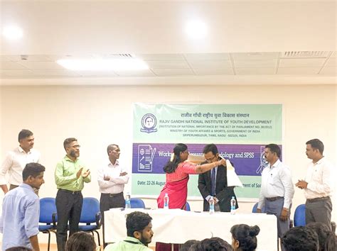 five day workshop on research methodology and spss for master of social