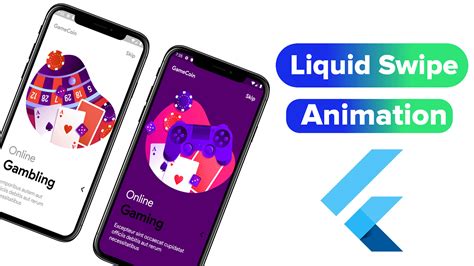 how to create liquid swipe animation in flutter by sagar shende medium