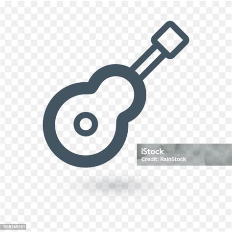 기타 아이콘 벡터 어쿠스틱 악기 기호 흰색 배경에 격리 그래픽 디자인 로고 기타 현악기에 대한 스톡 벡터 아트 및 기타 이미지 기타 현악기 디자인 라벨 Istock