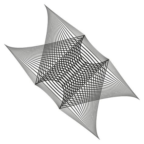 Square Grid Pattern Geometric Mesh Design Vector Lattice Structure Abstract Network Layout