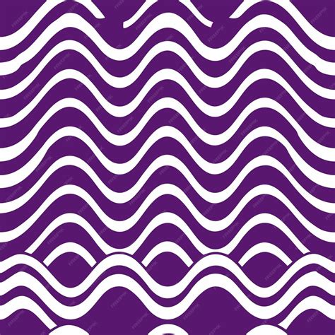 Wave Seamless Pattern Design Background Premium Ai Generated Vector
