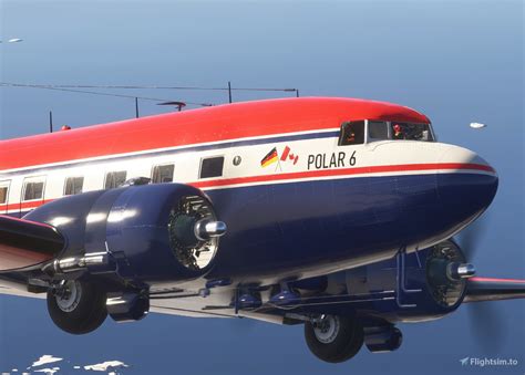 Douglas Dc3 Alfred Wegener Institute Polar 6 のために Microsoft Flight