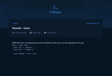 Github Rickson Simoesgitblogger 📝blog About Issues And Some Data