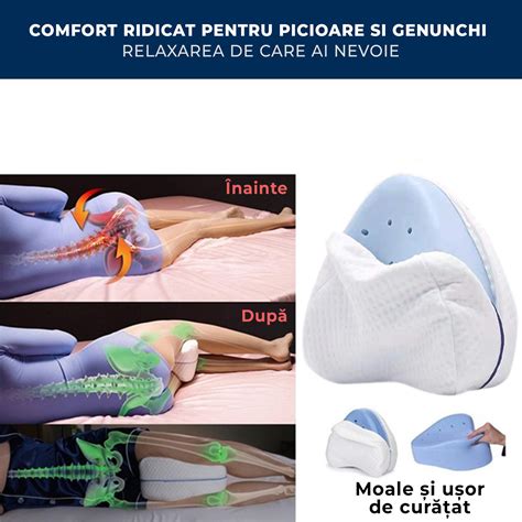 Ортопедична възглавница за спане между краката Emag Bg