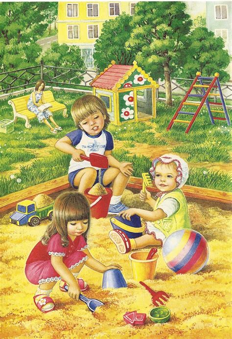 Художница Любовь Новосёлова Времена года Зима Весна Лето Осень Дети На крыльях вдохновения