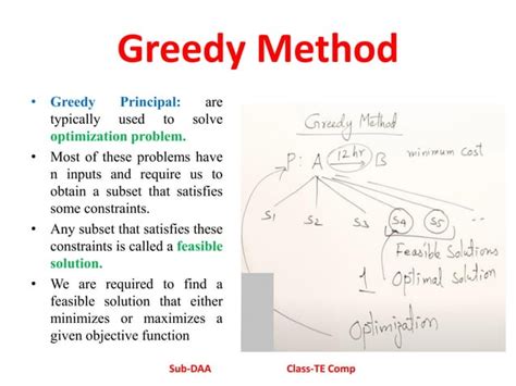 Final Ppts Daa Unit Iii Greedy Methodpdf Computing Technology And Computing