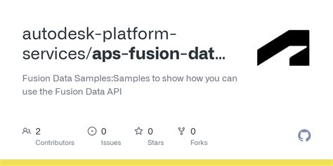 github autodesk platform services aps fusion data samples fusion
