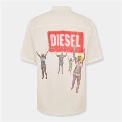 Diesel Mens Regular Fit T Shirt Regular Fit T Shirts Frasers