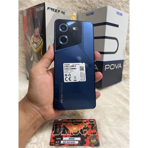 Jual Tecno Pova Ram Rom Gb Second Shopee Indonesia