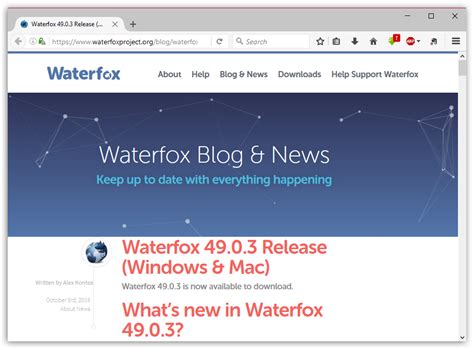 Браузеры на основе движка Firefox Gecko