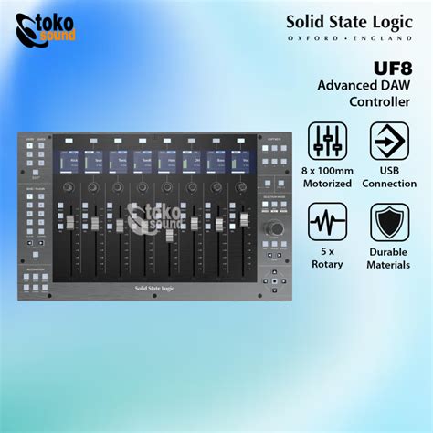 Processor And Amps Processor Solid State Logic Ssl Uf8 Advanced Daw Controller • Toko