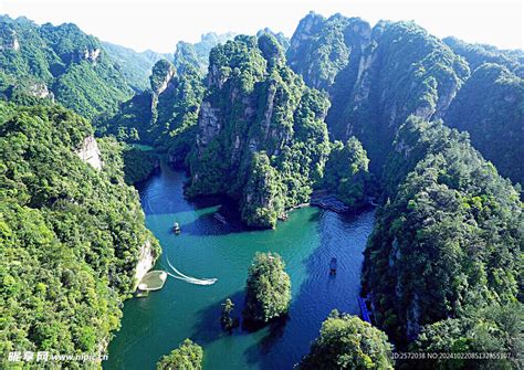 张家界宝峰湖摄影图 山水风景 自然景观 摄影图库 昵图网