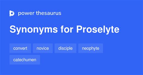 Proselyte Synonyms 428 Words And Phrases For Proselyte