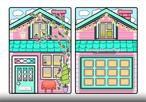 22 Ideas De Casitas Para Armar Casitas Para Armar Casa De Muñecas De Papel Muñecas De Papel