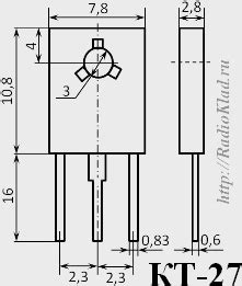 Параметры КТ815
