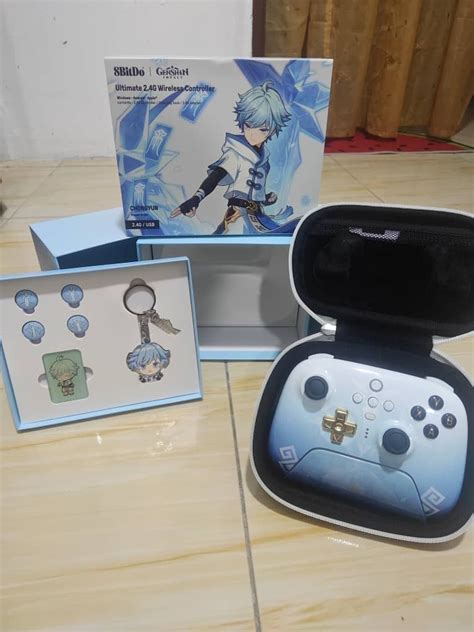 8bitdo X Genshin Impact Wireless Controller Video Gaming Gaming