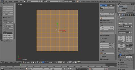 Modeling How To Change Subdivisions After Adding A Grid Blender Stack Exchange