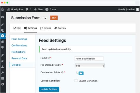 New Release Dropbox Add On 2 4 Update Gravity Forms