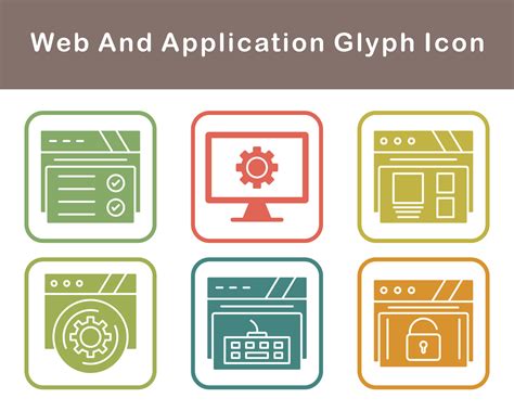 Web And Application Vector Icon Set 21455469 Vector Art At Vecteezy