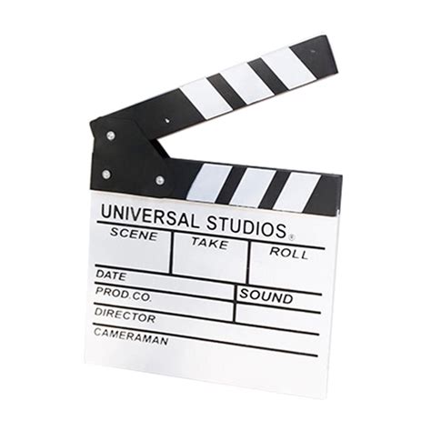 Clapper Clapboard Clap Board Film Movie Action Sce Vicedeal