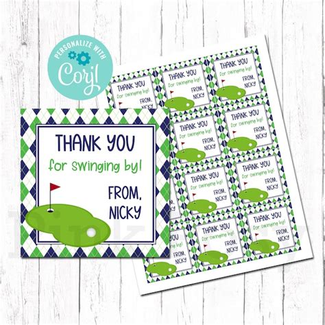 Golf Themed Party Etsy