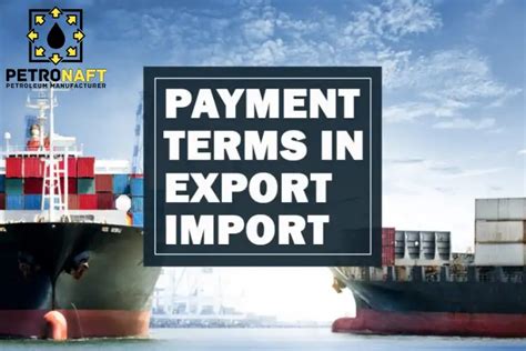 Import And Export Payment Terms