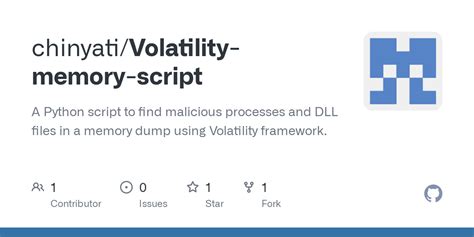 Github Chinyati Volatility Memory Script A Python Script To Find Malicious Processes And Dll