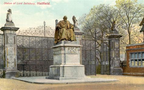 Statue Of Lord Salisbury Hatfield Hertford Museum