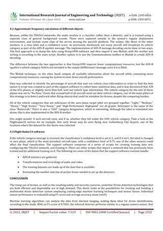 Drone Detection Classification Using Machine Learning PDF