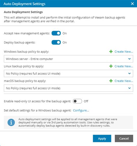 Installing Veeam Backup Agents Manually Veeam Service Provider Console Guide For Resellers