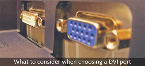 What Does The Dvi Port Look Like And Its Advantages Asianda