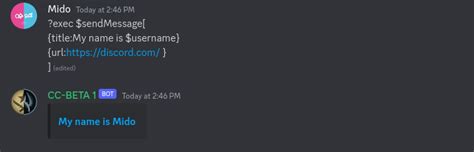 Message Curl Format Custom Command