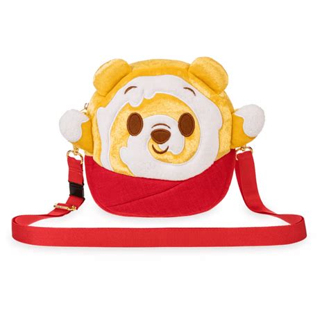 Disney Munchlings Baked Treats Winnie Honey Cake Plush Crossbody Bag New W Tag