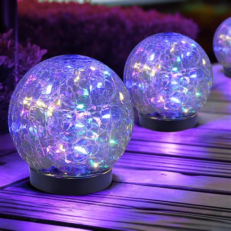 Jkimk Solar Globe Lights Outdoor Waterproof Solar Balls For Garden