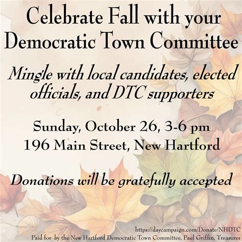 New Hartford Ct Democratic Town Committee
